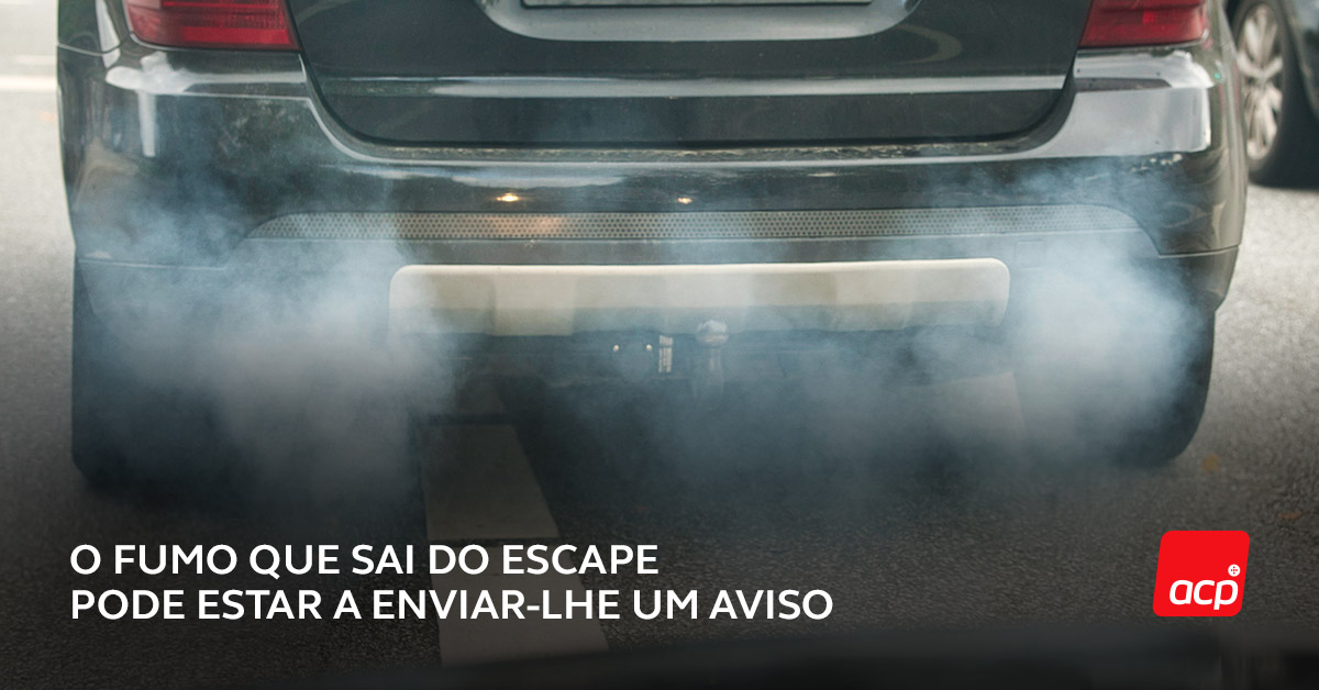 Significado das diferentes cores do fumo do tubo de escape | ACP