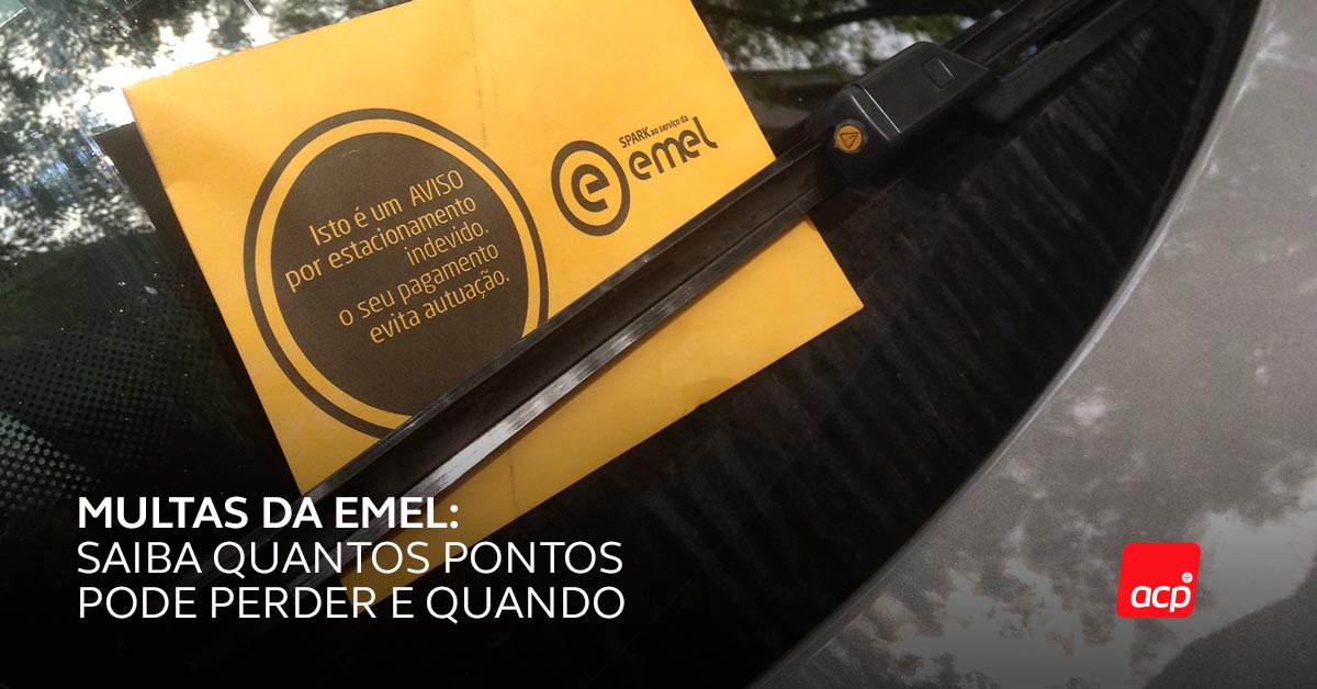 Sabia que as multas da EMEL podem tirar-lhe pontos na carta? | ACP