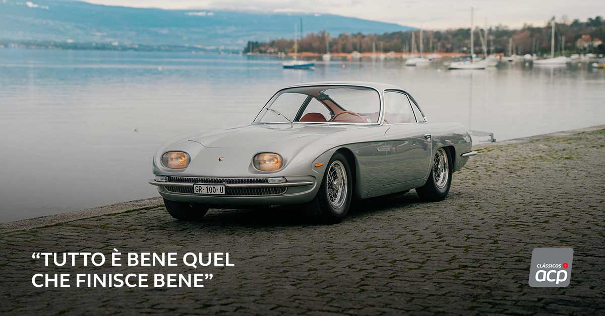 O Lamborghini 350 GTV regressou 60 anos depois | ACP