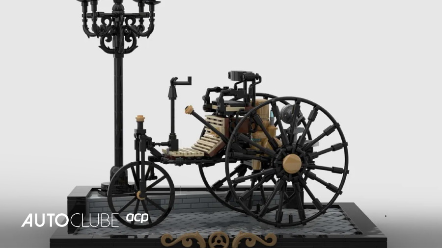Primeiro automóvel da história em versão Lego | ACP