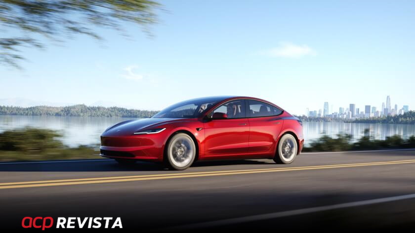 Tesla Model 3 renova-se pela primeira vez e ganha autonomia | ACP